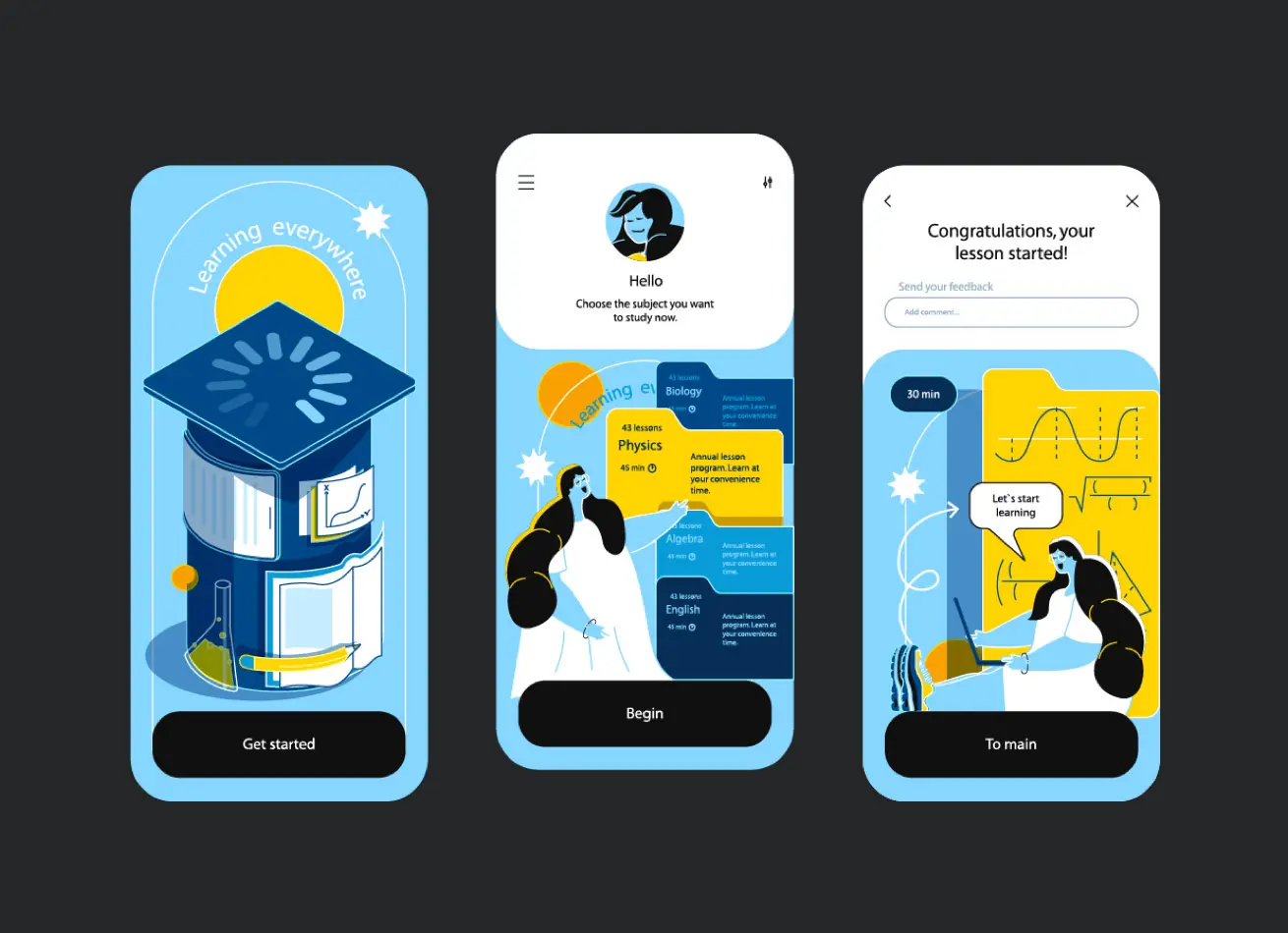 Online platform for distance learning - CHOUNTRA.AI